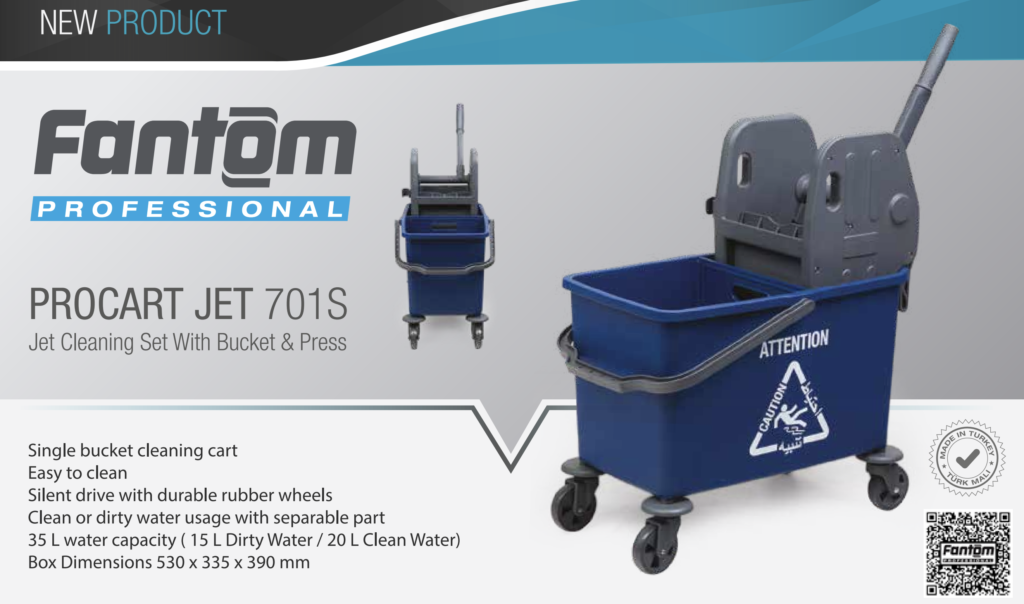 Jet Cleaning Set With One Bucket & Press - PROCART JET 701S